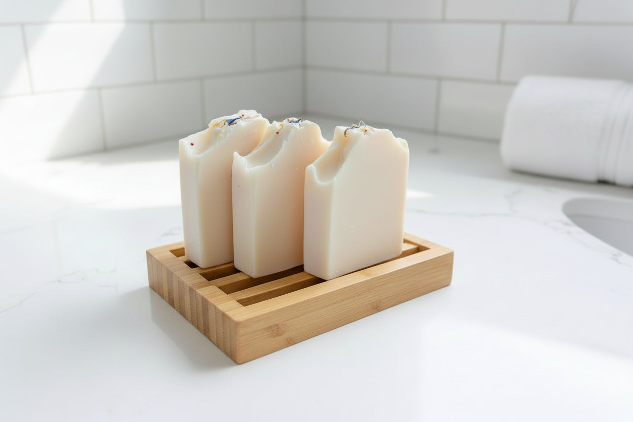 Silky Smooth Triple Butter Vegan Bar Soap – Silk Soapery LLC
